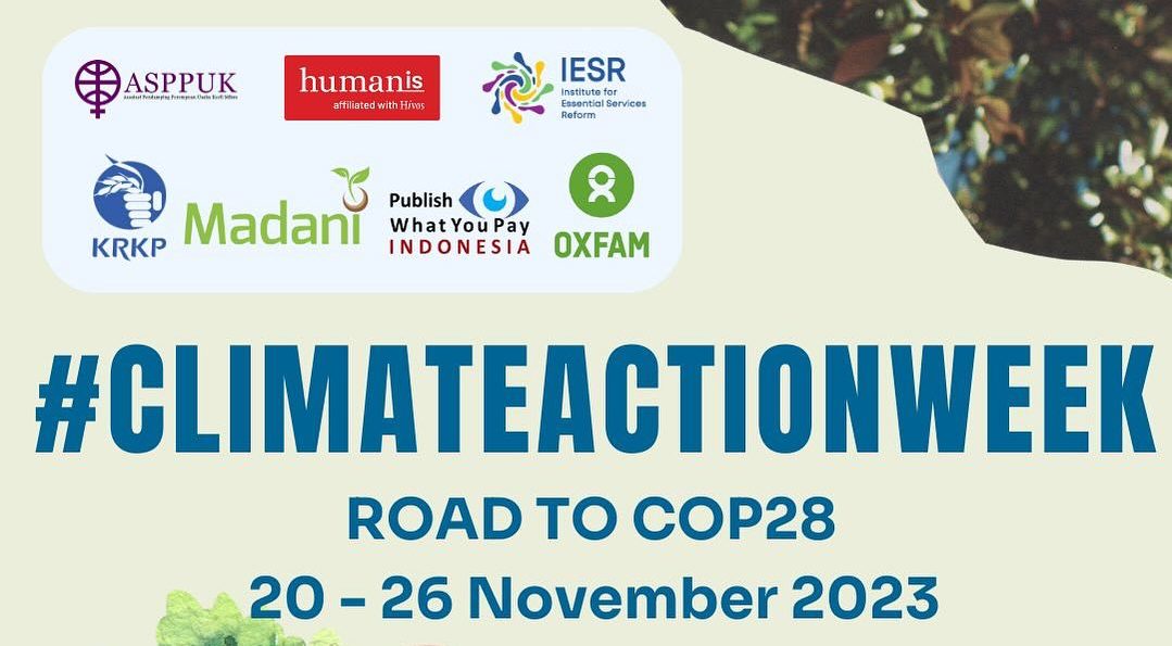 Civil Society Organizations Climate Action Week: "Power for A Greener ...